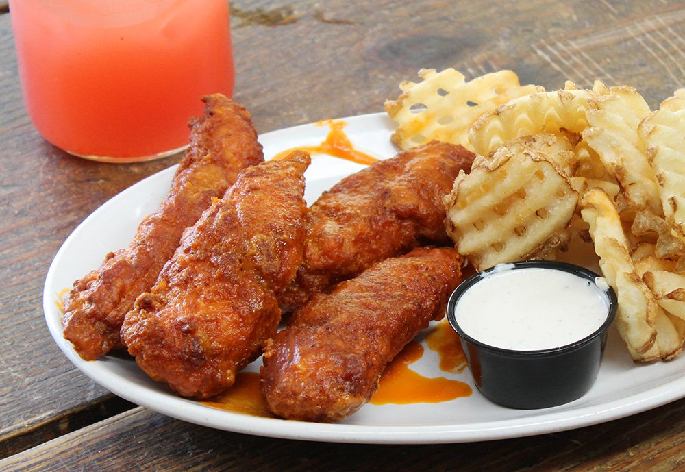 Boneless Chicken Wings Basket