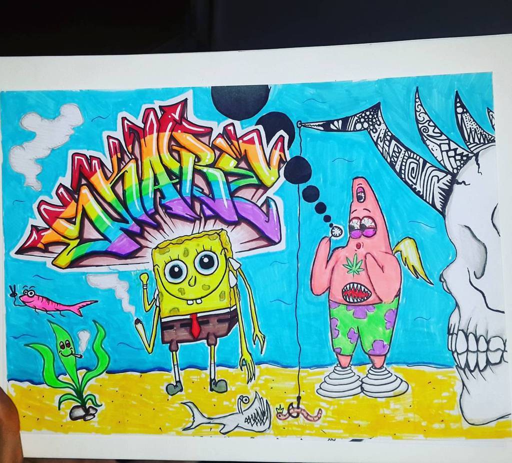 Graffiti Spongebob