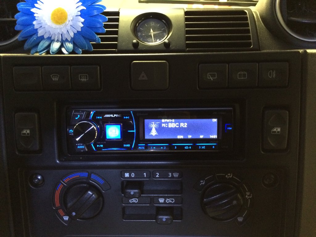 Alpine Audio Wallpaper