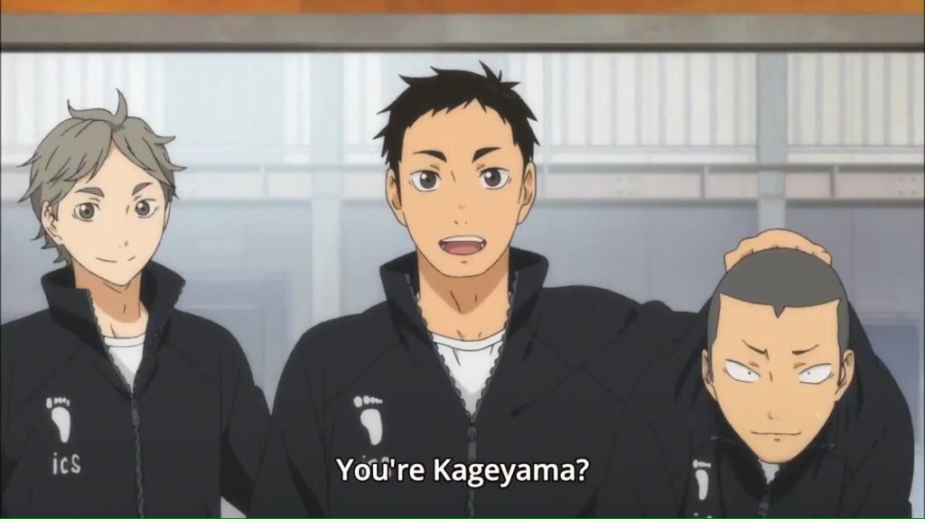Haikyuu Suga Face