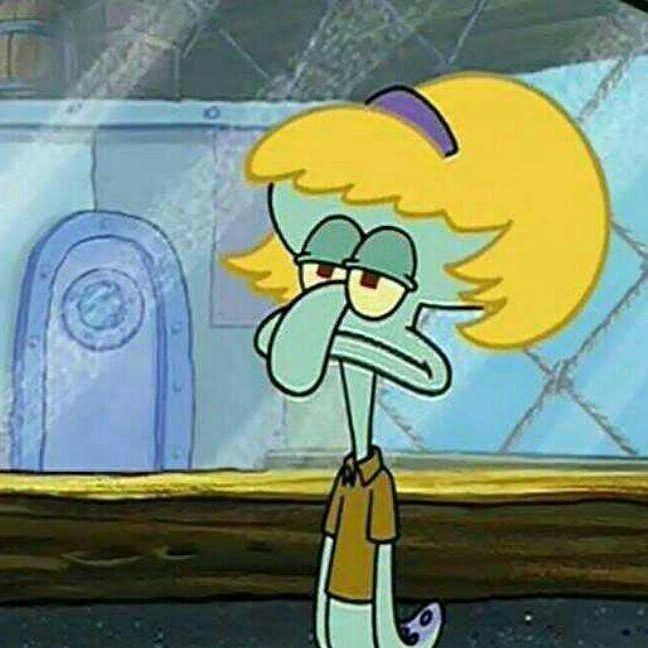 Squidward As A Girl