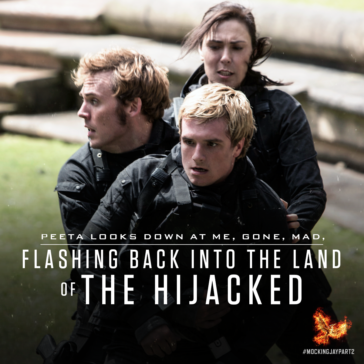 Hunger Games Mockingjay Part 1 Peeta Hijacked