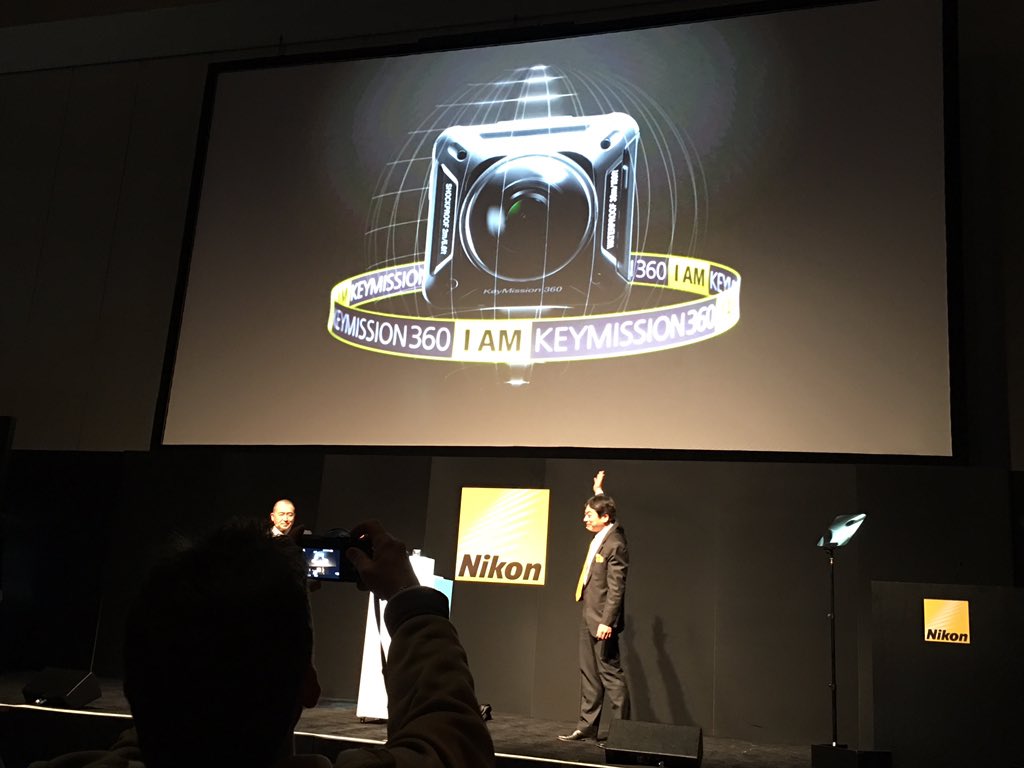 TODAY on Twitter: "#Nikon has unveiled KeyMission360, a 360 degree action camera #NikonCES2016 # ...