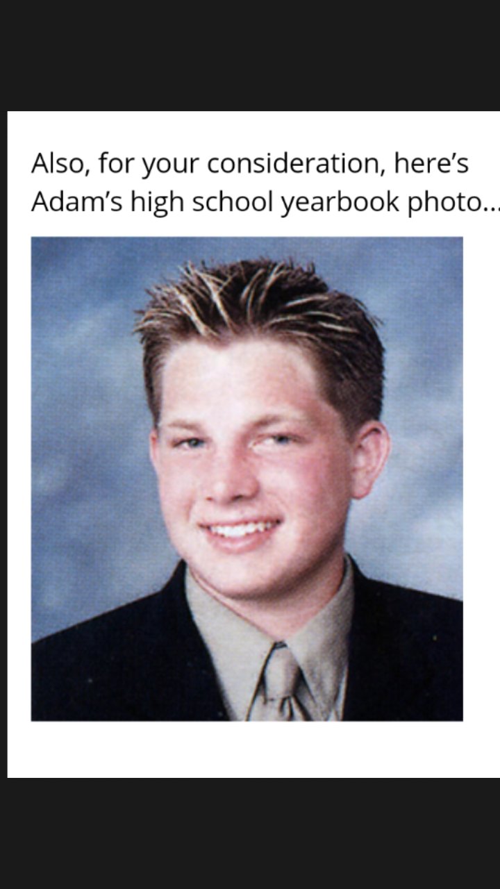 Adam Lambert In High School