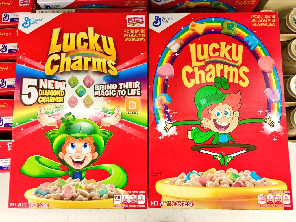 Cereal Box Designs Back