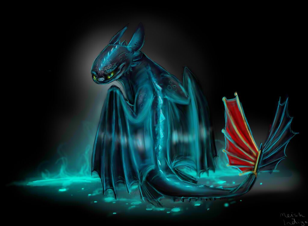 Alpha Toothless Wallpaper