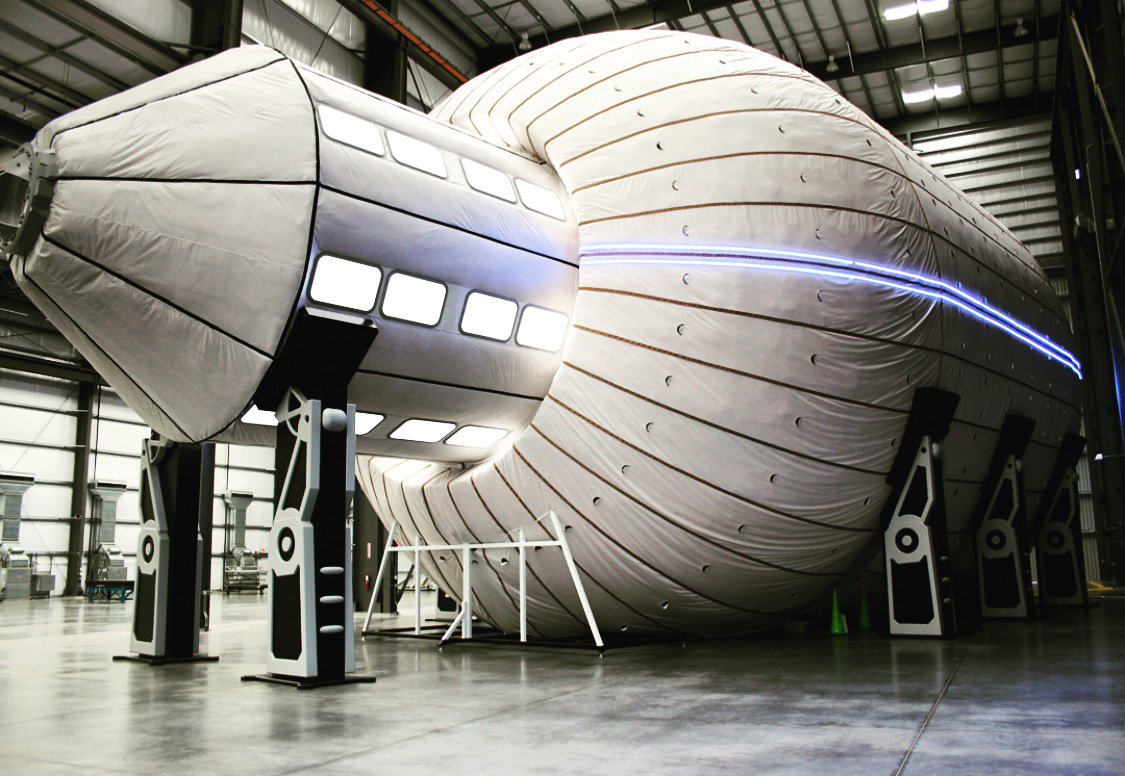 A closer look at Bigelow BA 2100 "Olympus". At max 70t weight it will ...