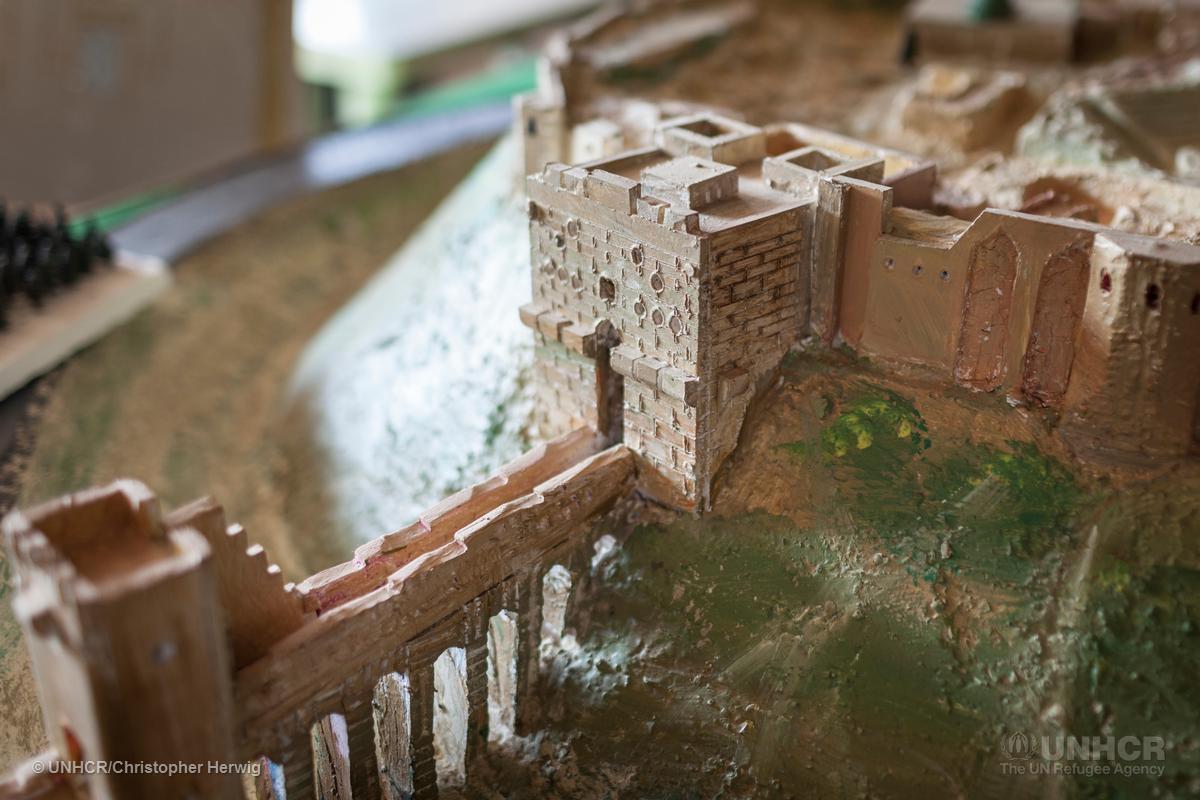 Islamic State Destroyed Syrian Monuments, So These Refugee Artists ...