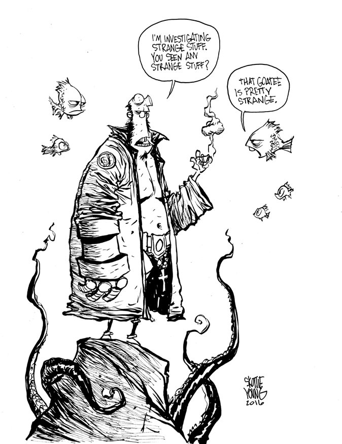 Skottie Young Sketches