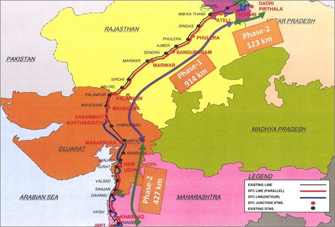 Tata Projects begins work on 320-km Western DFC | DeshGujarat