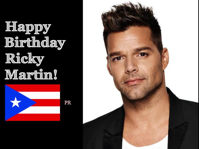 Ricky Martin's Birthday Celebration | HappyBday.to