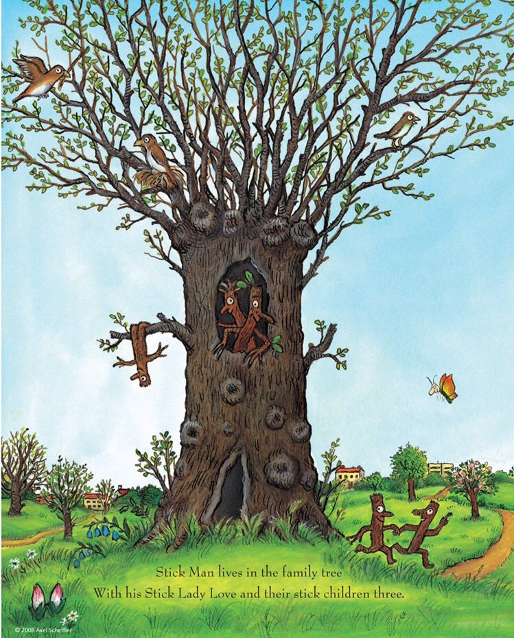 Stick People Family Tree