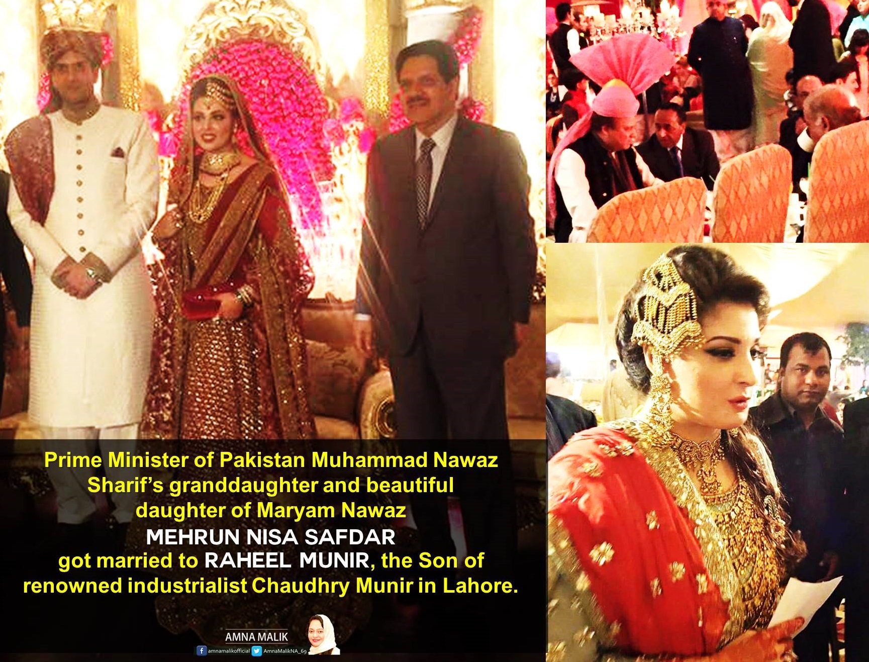 Mehrunnisa Sharif Wedding Zaid Hussain Nawaz Sharif Wedding | TikTok