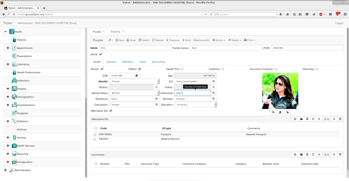 Sortie de la version 3.0 de GNU Health - LinuxFr.org