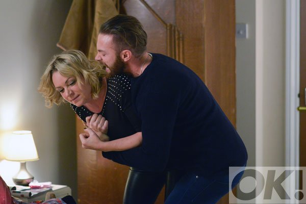 Eastenders: shirley carter walks in on son dean attacking roxy mitchell ...