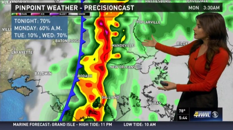 Tamica Lee this morning on WWL | O-T Lounge