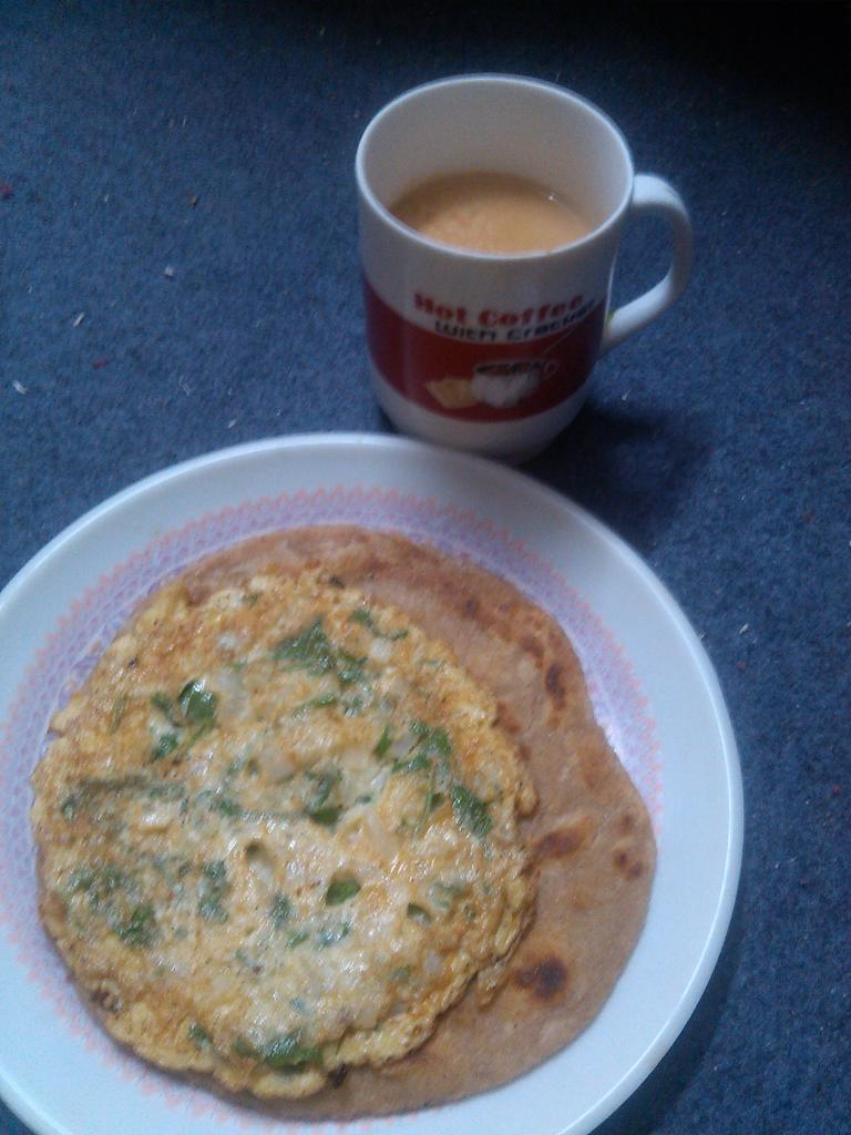 Pakistani Breakfast With Tea