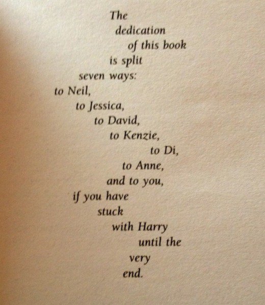 What’s the most memorable book dedication you have ever read? : r/books