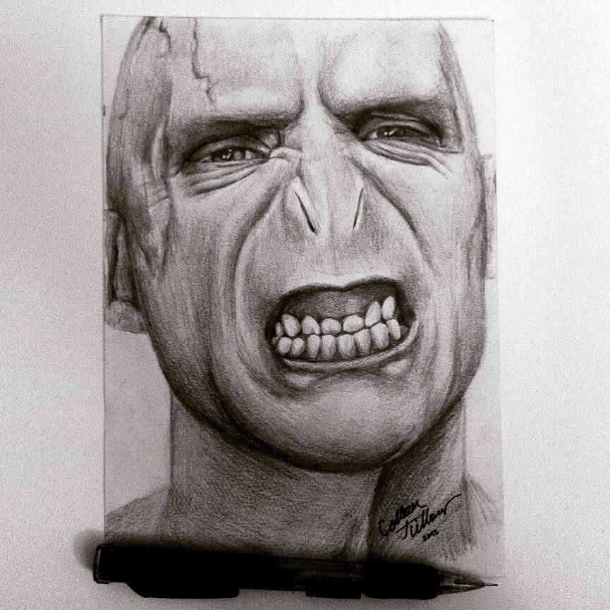 Harry Potter Voldemort Drawings