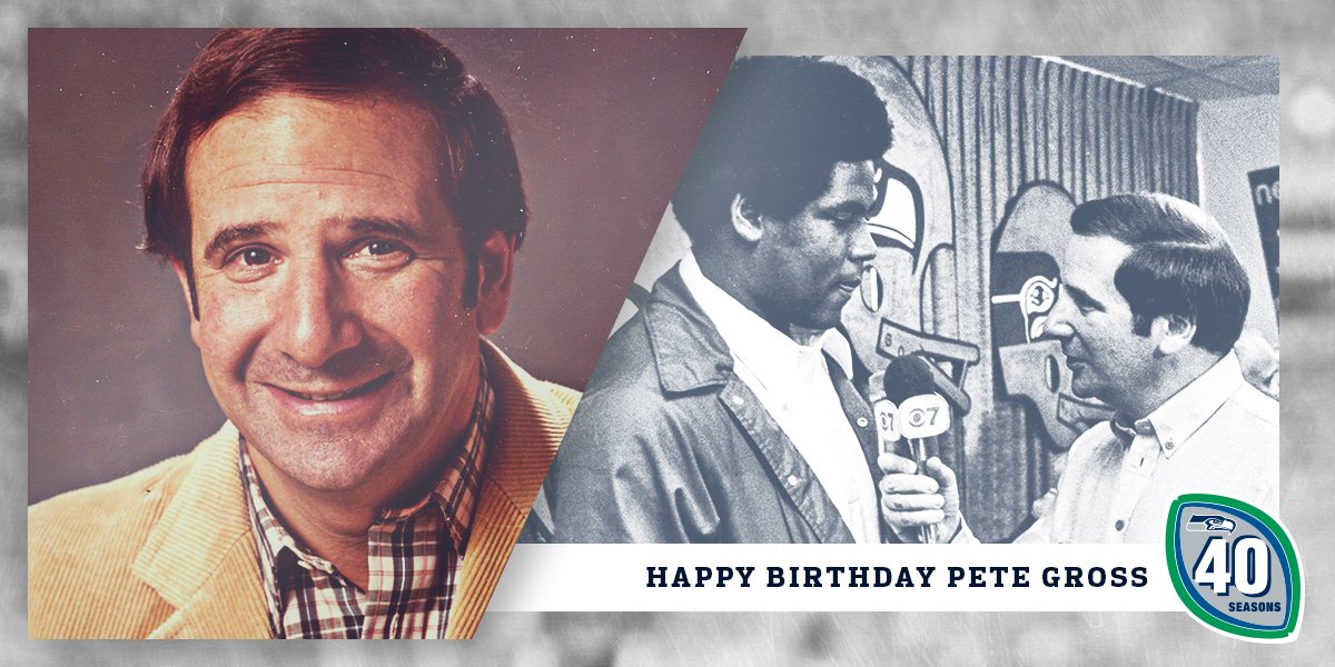 Wishing a happy birthday to the late Pete Gross, our legendary former ...