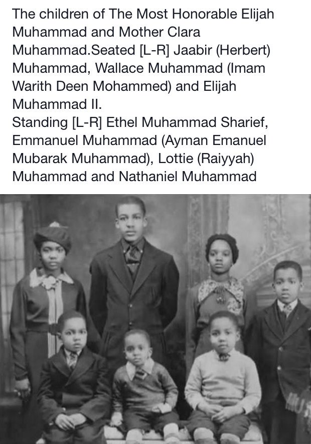 Elijah Muhammad Children