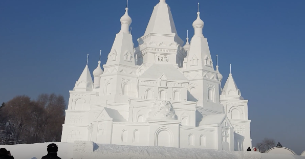 Spectacular castles made of snow are fit for an Ice King: | Digg ...