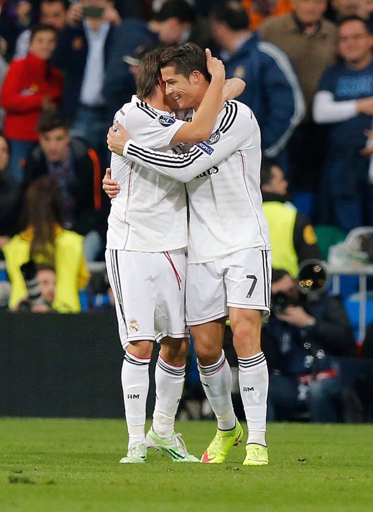 Fabio Coentrao And Cristiano Ronaldo