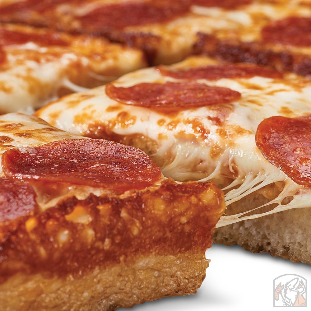 Little Caesars Deep Dish Cheese Pizza