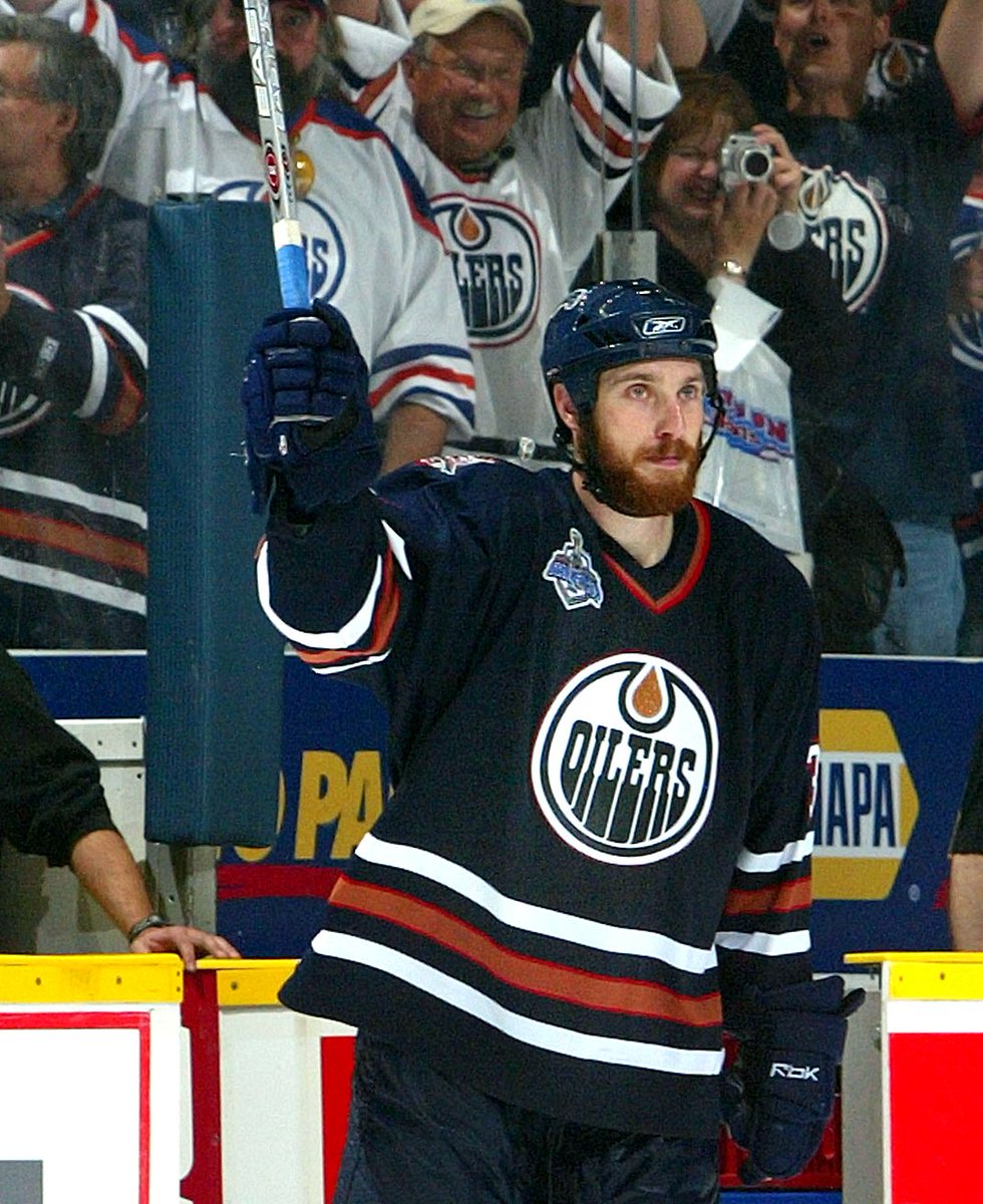 Former Oilers forward Fernando Pisani honoured tonight as part of this ...