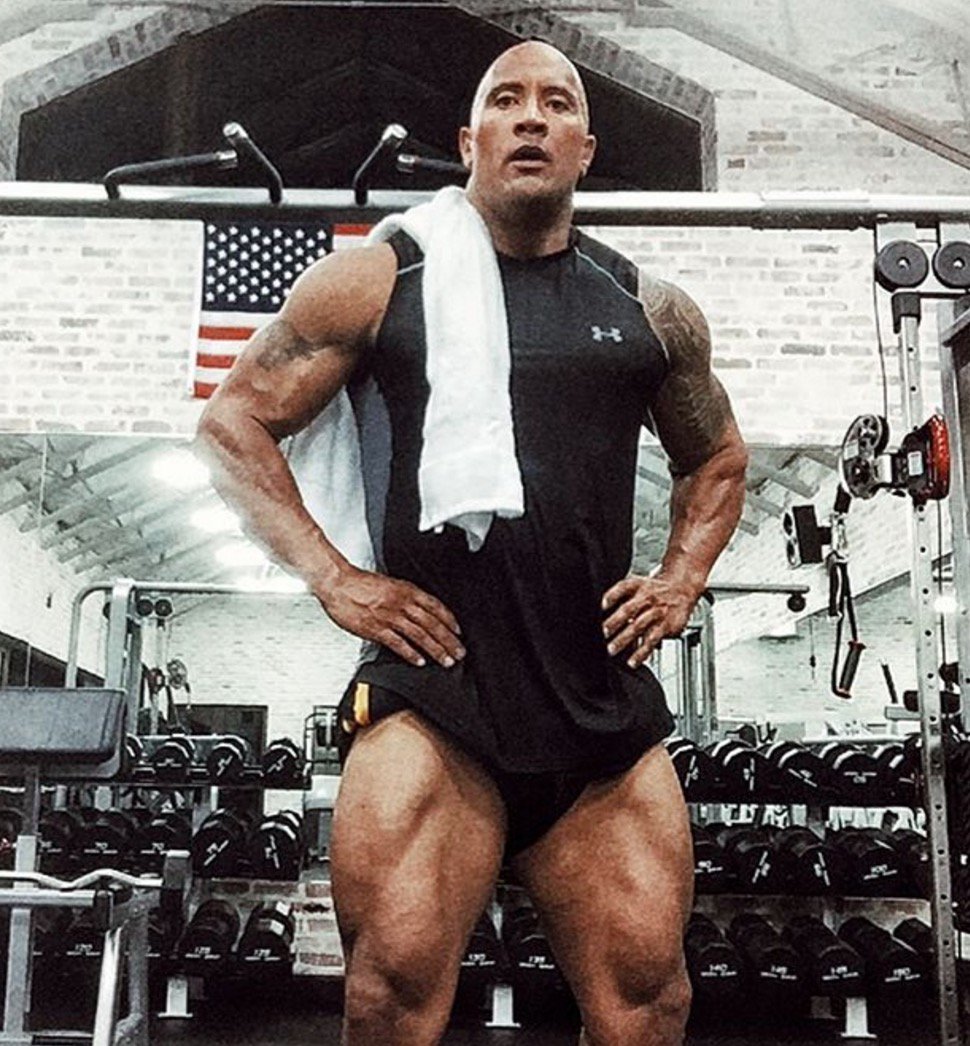 The Rock never skips leg day | Bleacher Report | Scoopnest