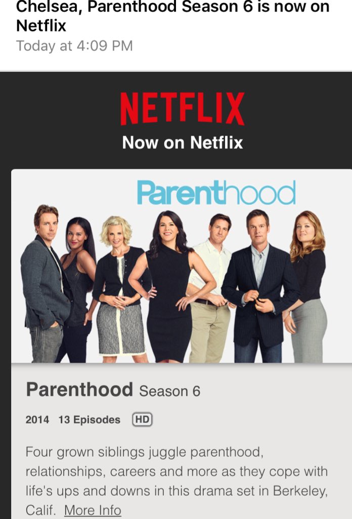 Parenthood Season 6 Poster