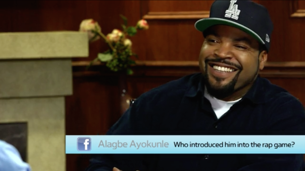 Ice Cube Rapper Smile