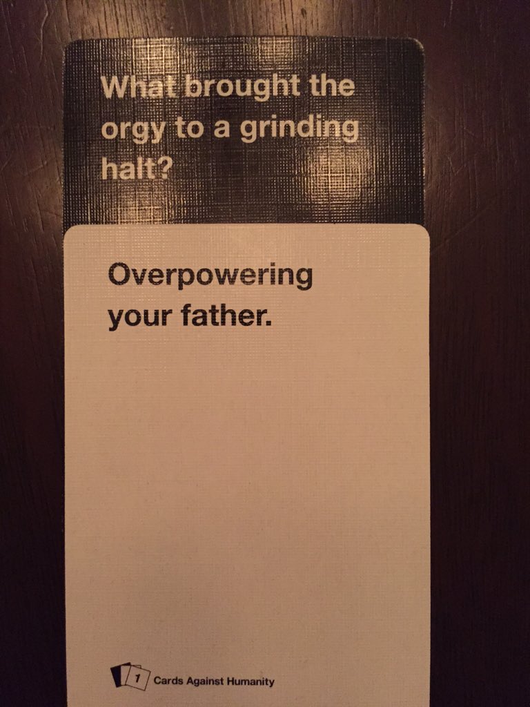 Best Cards Against Humanity Answers