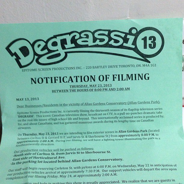 Degrassi Adam Funeral