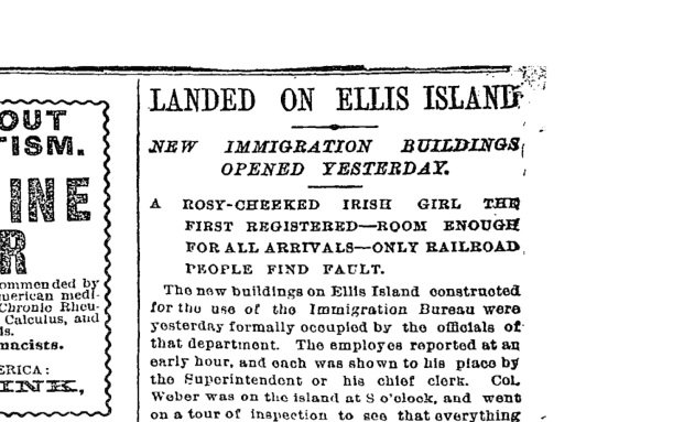Ellis Island opens, this day in 1892. | The New York Times A | Scoopnest