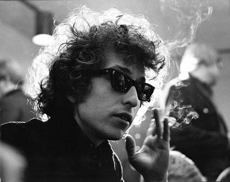 Bob Dylan Smoking Poster
