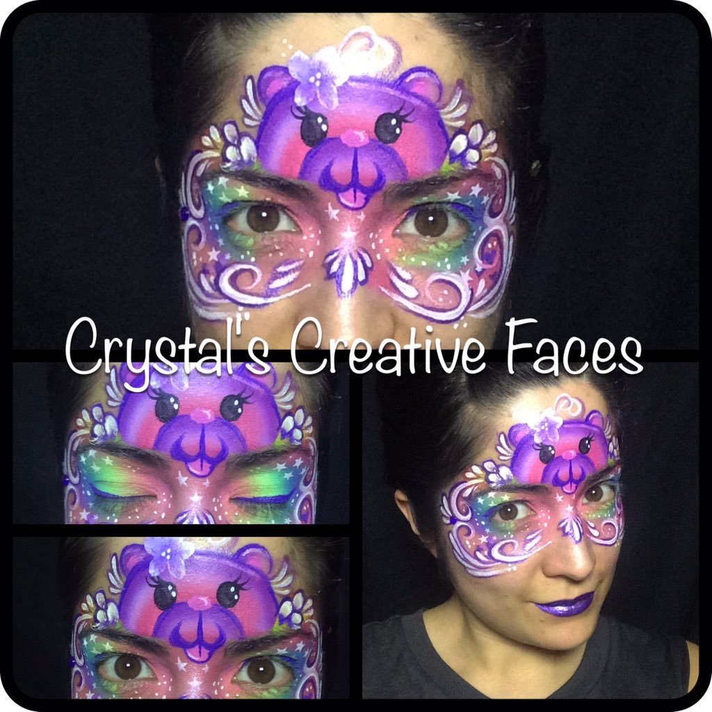 Teddy Bear Face Paint