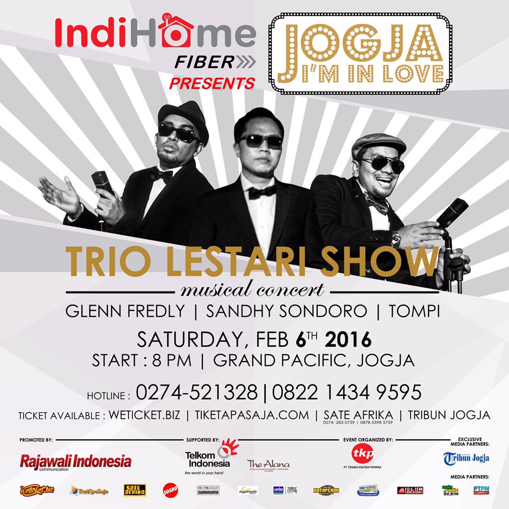 Warga Lestari, Mari Bersiap Menyambut Konser Perdana Trio Lestari di ...