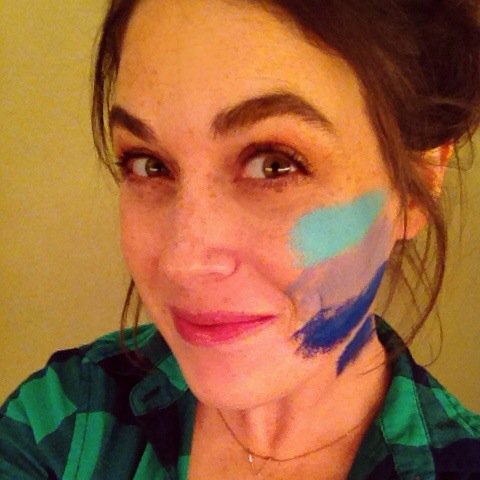 Holly Bender on Twitter: "Swatch out... In a few weeks I'll be totally blue! @boldlygomusical # ...