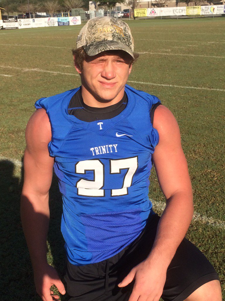 Chase Lasater 6'2"228 is a very strong and aggressive ILB from Trinity ...