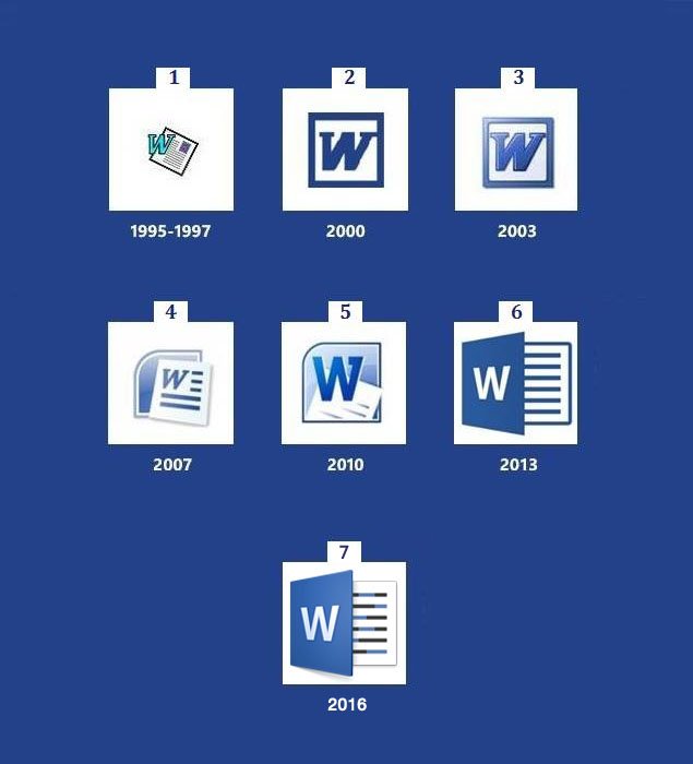 Iconos de word - Imagui