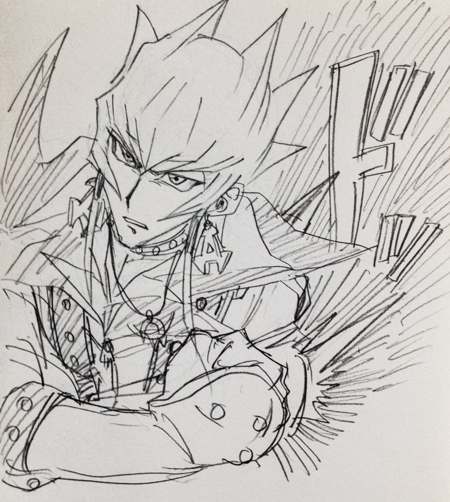 2016/01/17】バーニングソウル 」ばらに（原稿中のすがた）の漫画