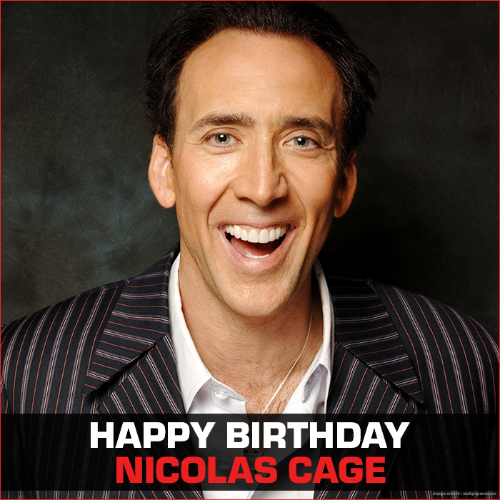 Nicolas Cage Birthday Meme