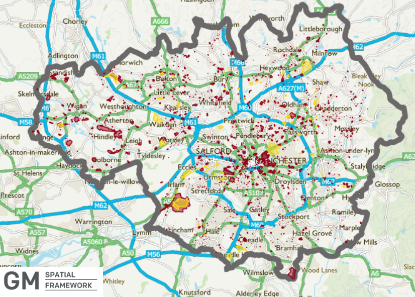 Map In Greater Manchester Media City Greater Manchester Map– I Love