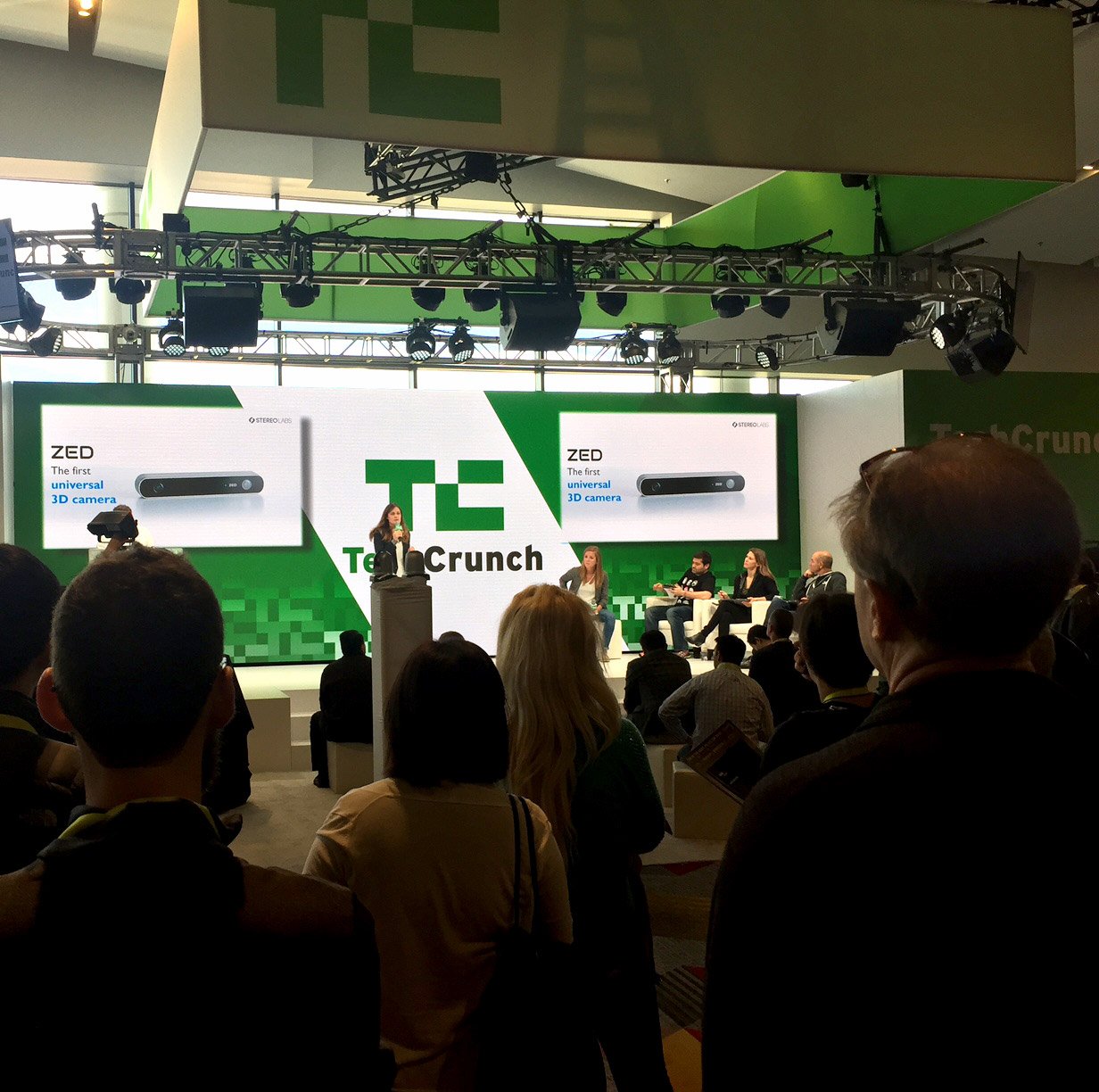 Stereolabs on Twitter: "Cecile Schmollgruber, our CEO, opens @TechCrunch Battlefield at #CES2016 ...