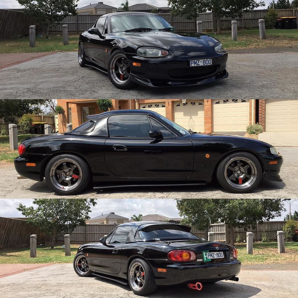 Clean Miata Rims