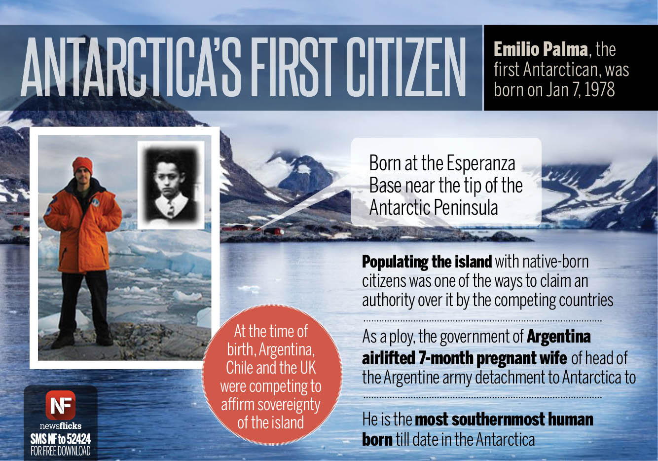 Emilio Palma Antarctica