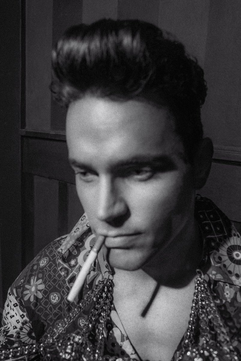 Matt Bomer Smoking Cigarette