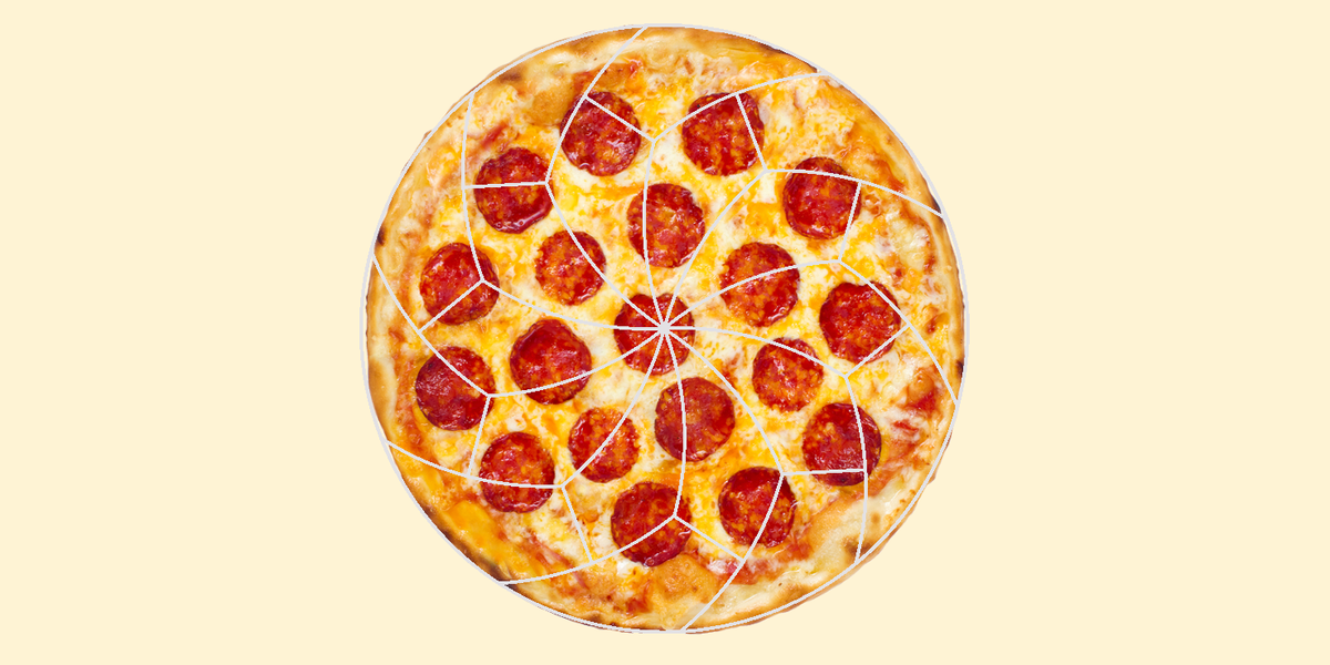Mathematicians crazy cut pizza equal slices | Gizmodo | Scoopnest