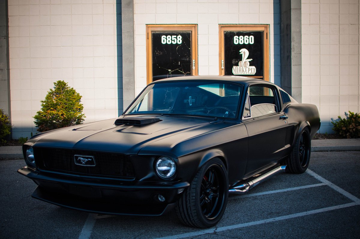 1968 Mustang Black